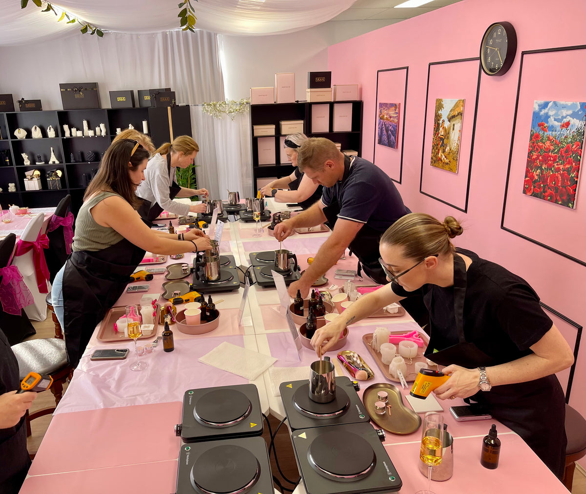 SK4A Candle Class with High Tea