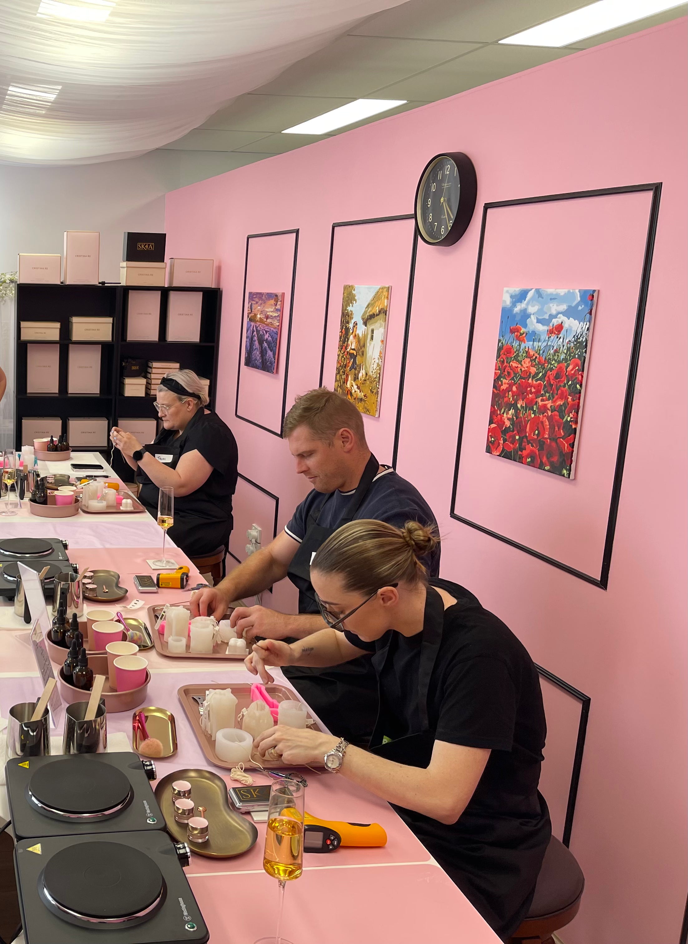 SK4A Candle Class with High Tea